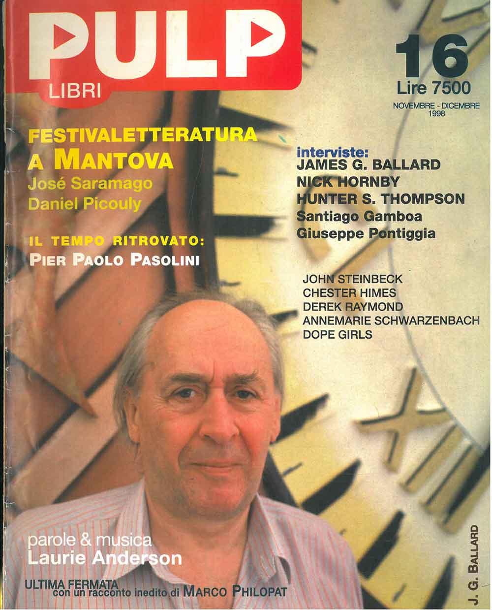 Intervista a James G. Ballard - Pulp Magazine